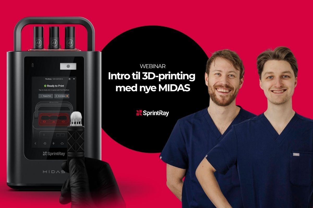 WEBINAR: Introduksjon til 3D-printing med MIDAS