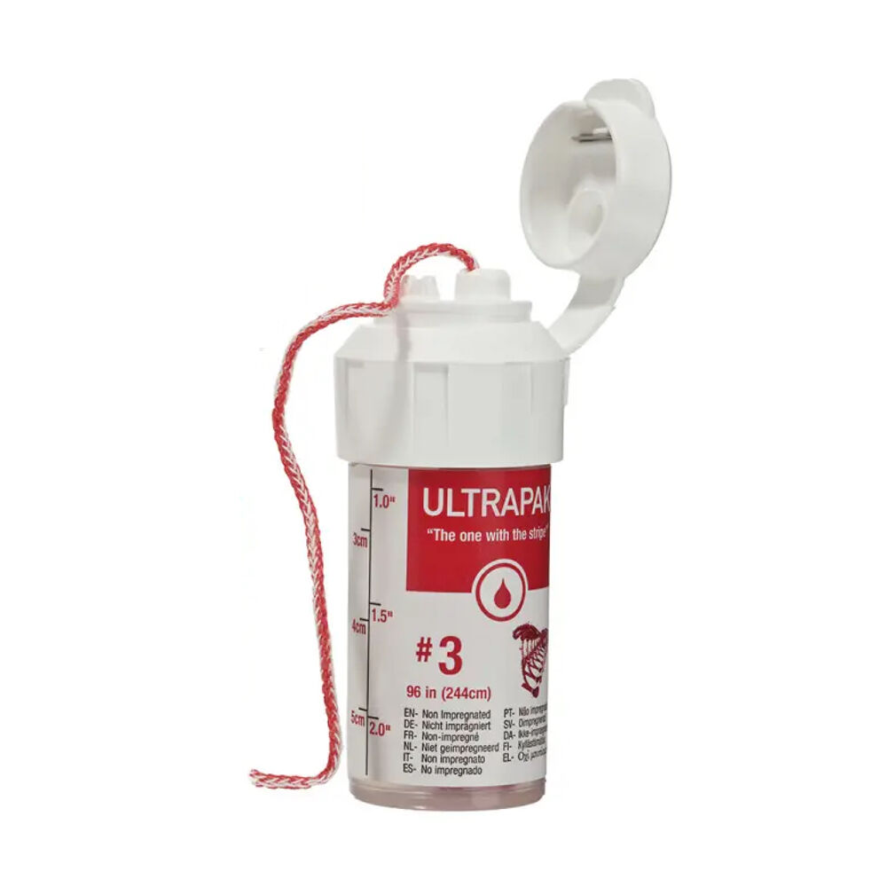 Ultradent Ultrapak 3 retraksjonstråd Rød 1 x 2.44 m — NO1