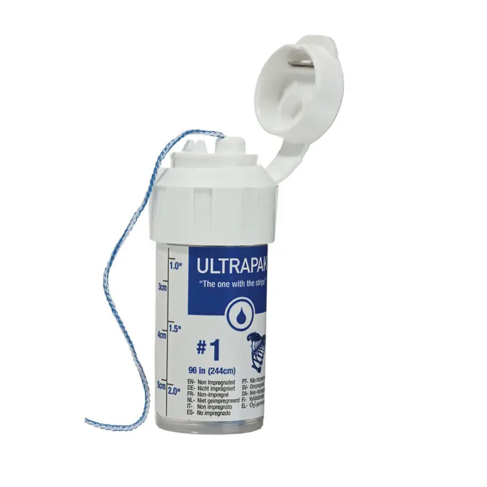 Ultradent Ultrapak 1 retraksjonstråd Blå 1 x 2.44 m — NO1