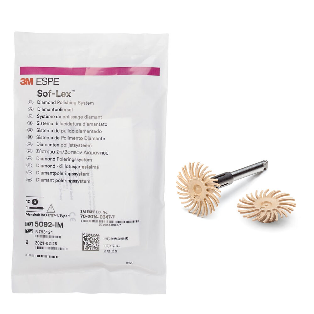3M SofLex prepoleringsspiral refill Beige 1 x 15 stk — NO1
