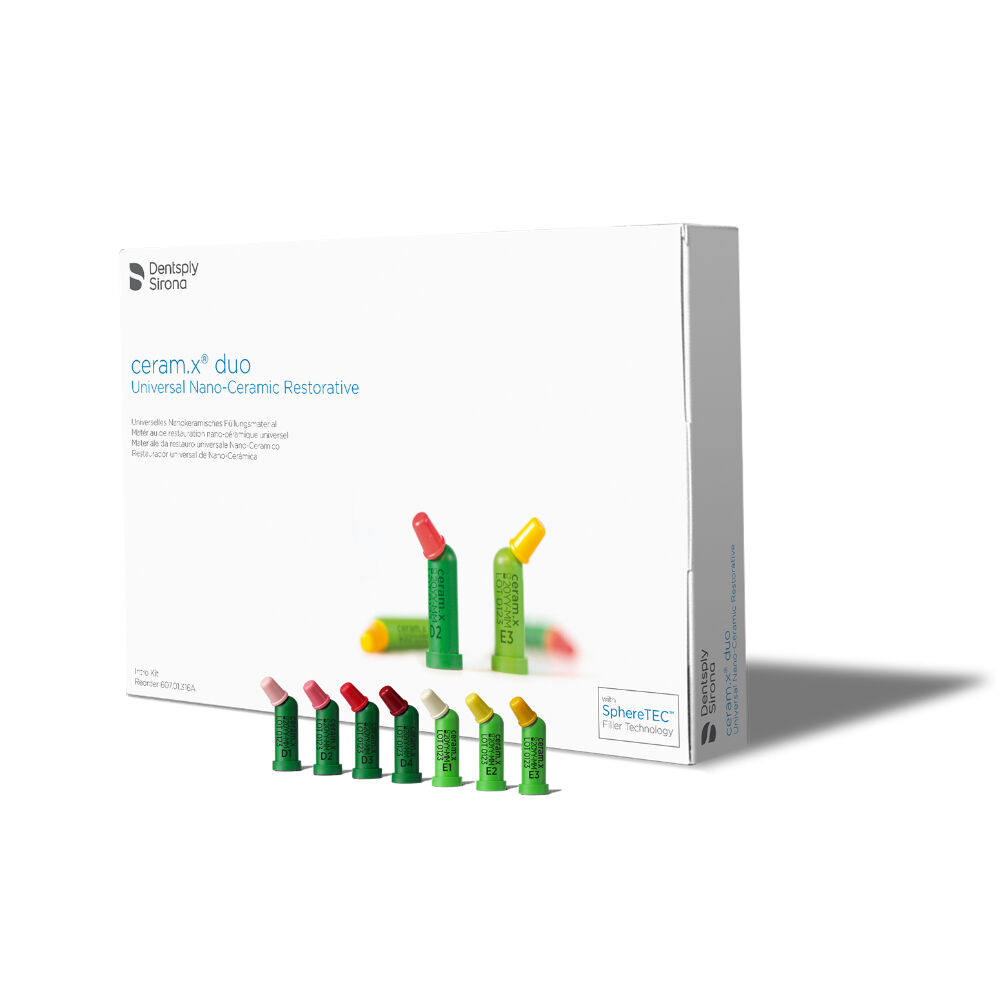 Dentsply Ceramx Duo Emalje E1 DE1 (B1/B2/C2/D4) Kapsler 16 x 0.25 g — NO1
