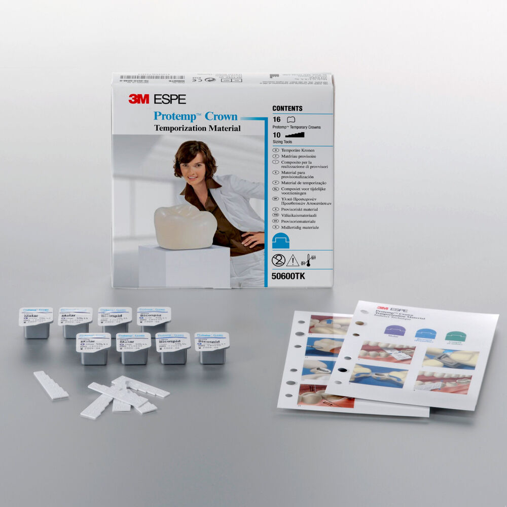 3M Protemp Crown Trial Kit assortert 1 x 1 pk — NO1
