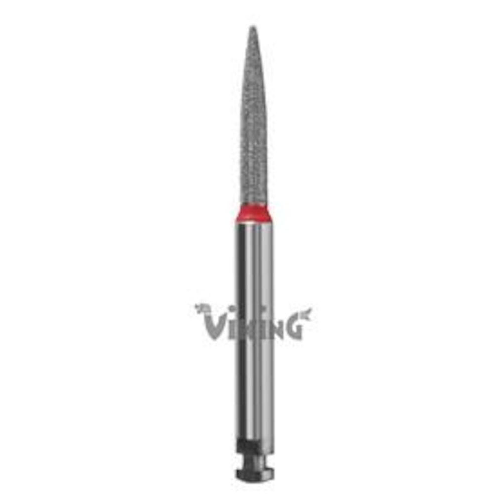 Viking 250.018F Pussediamant Flamme lang Rød V-stk 1 x 5 stk — NO1