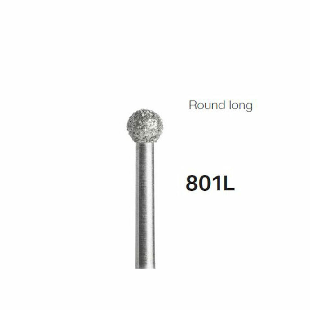 Viking G801L.016 Diamant rund lang hals Grønn FG 1 x 5 stk — NO1