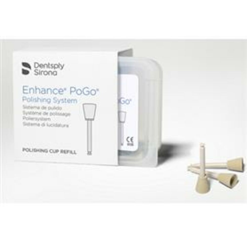 Dentsply Enhance PoGo Polerings Cups Refill 1 x 40 stk — NO1