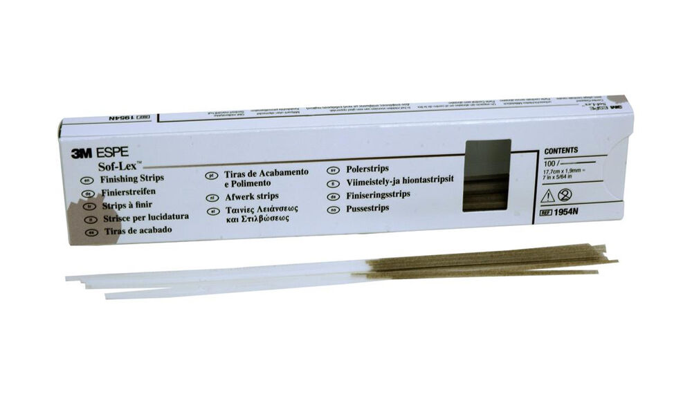 3M SofLex 1954N pussestrips C/M smal type 1 x 100 stk — NO1