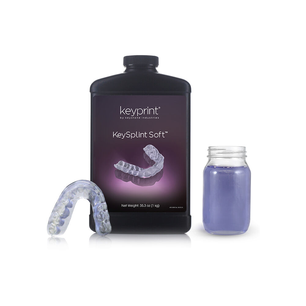 Keystone KeySplint Soft resin Transparent 1 x 1 kg — NO1