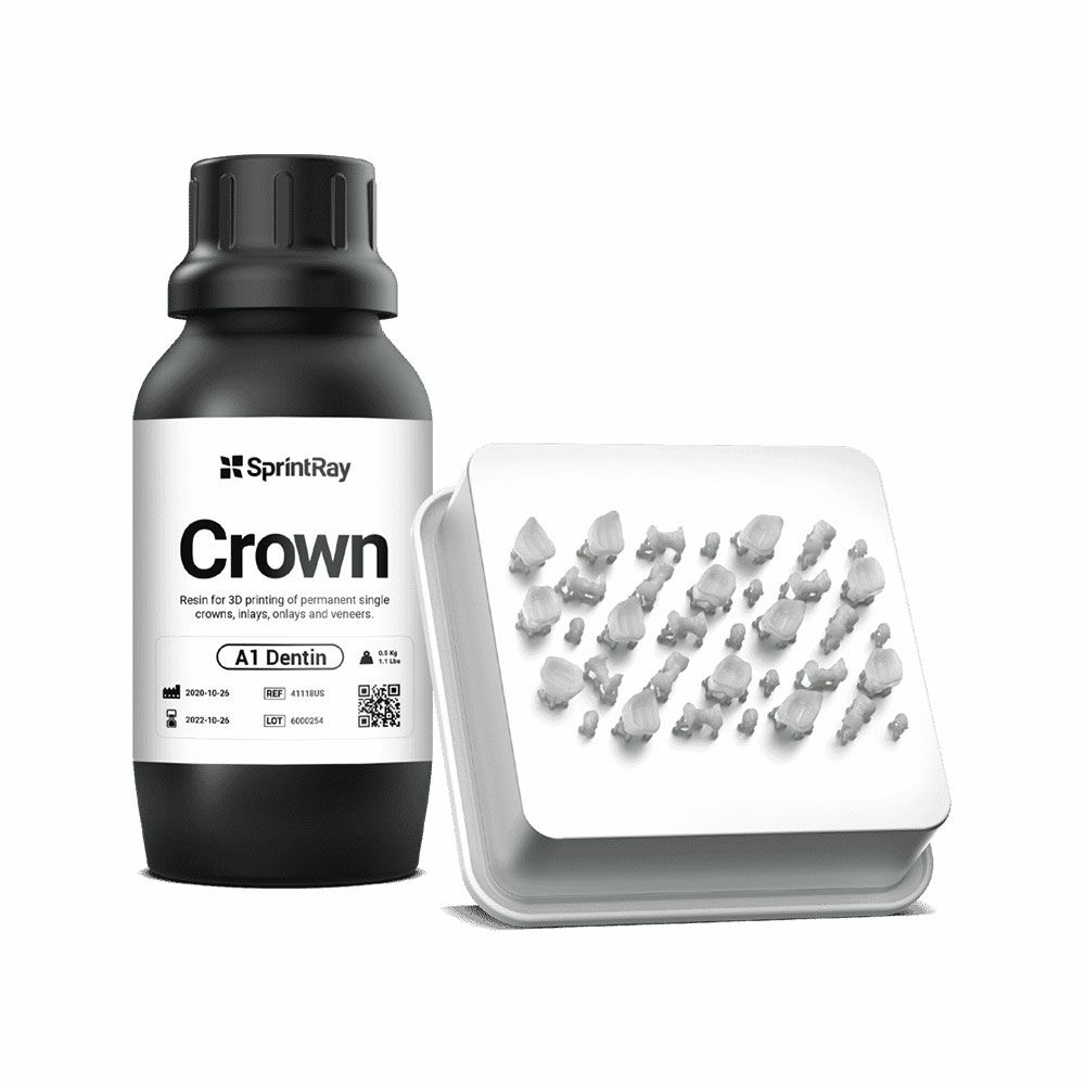 SprintRay Crown resin D3 1 x 500 g — NO1
