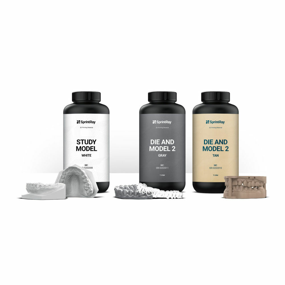 SprintRay Die and Model resin 2 Grey 1 x 1000 ml — NO1
