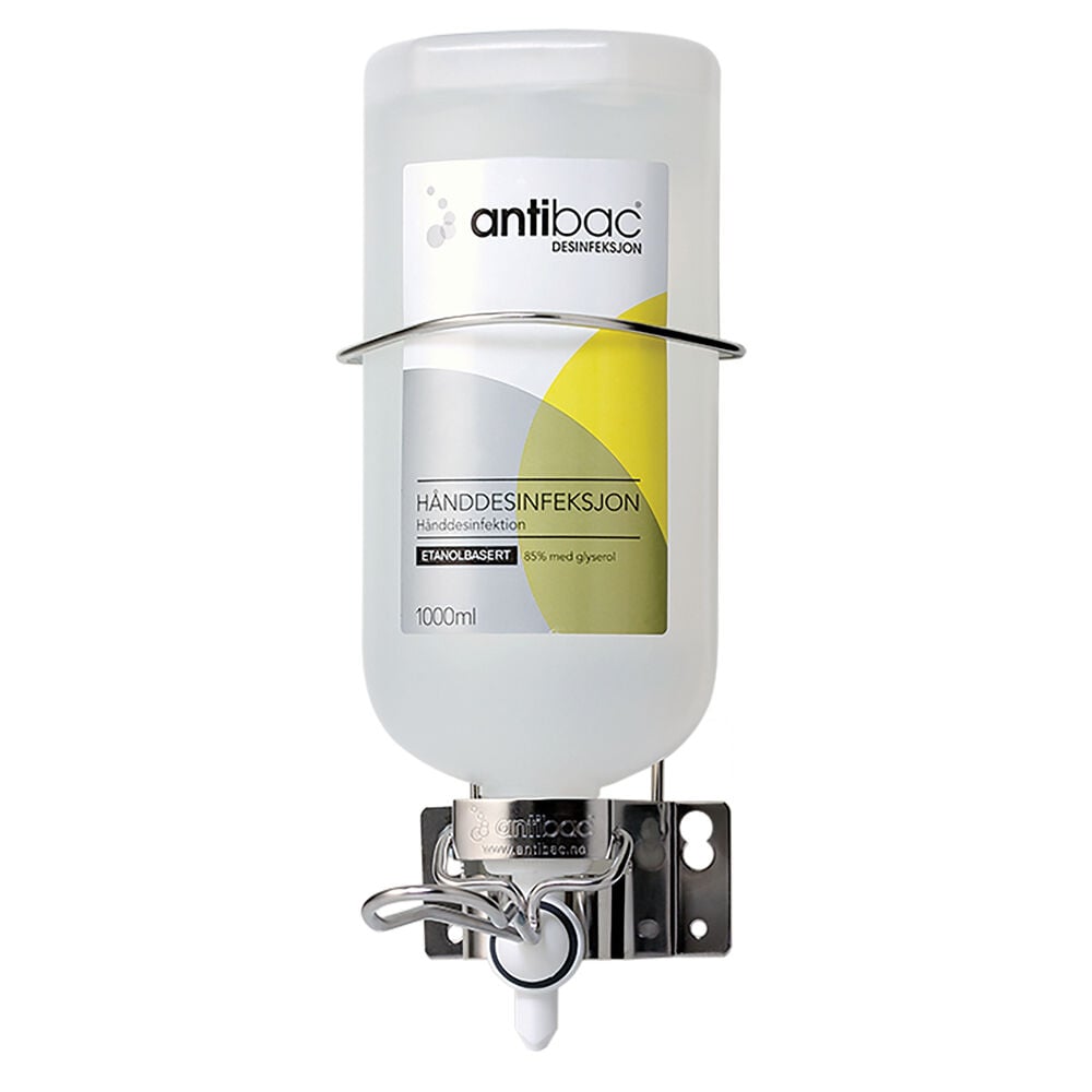 Antibac 85% hånddesinfeksjon med doseringskapsel 1 x 1000 ml — NO1