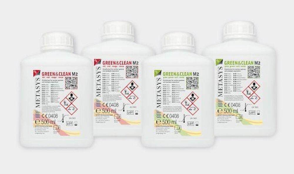 Metasys Green&Clean M2 refill kit 4 x 500 ml — NO1