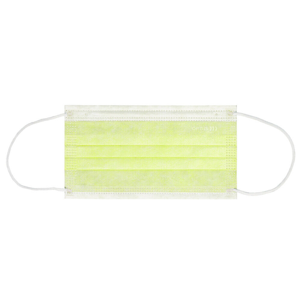 ORBIS munnbind med strikk Limegrønn IIR 1 x 50 stk — NO1