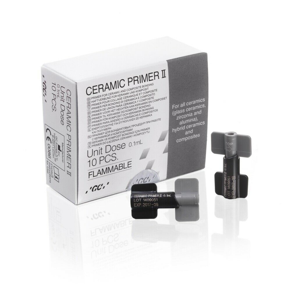 GC Ceramic Primer II Single Dose 10 x 0.1 ml — NO1