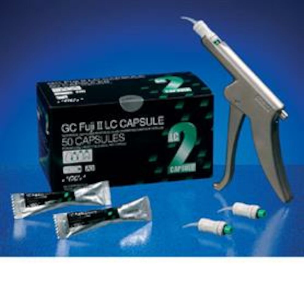 GC Fuji II LC cap assortert 50 x 0.43 g — NO1