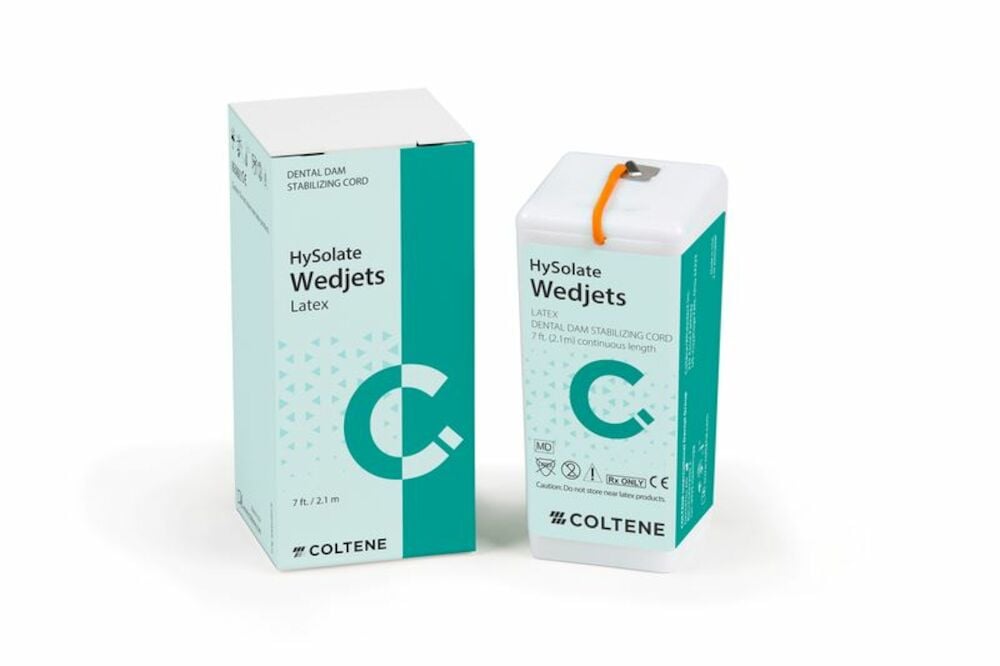 Coltene HySolate Wedjets latexligatur Large orange 1 x 2.3 m — NO1