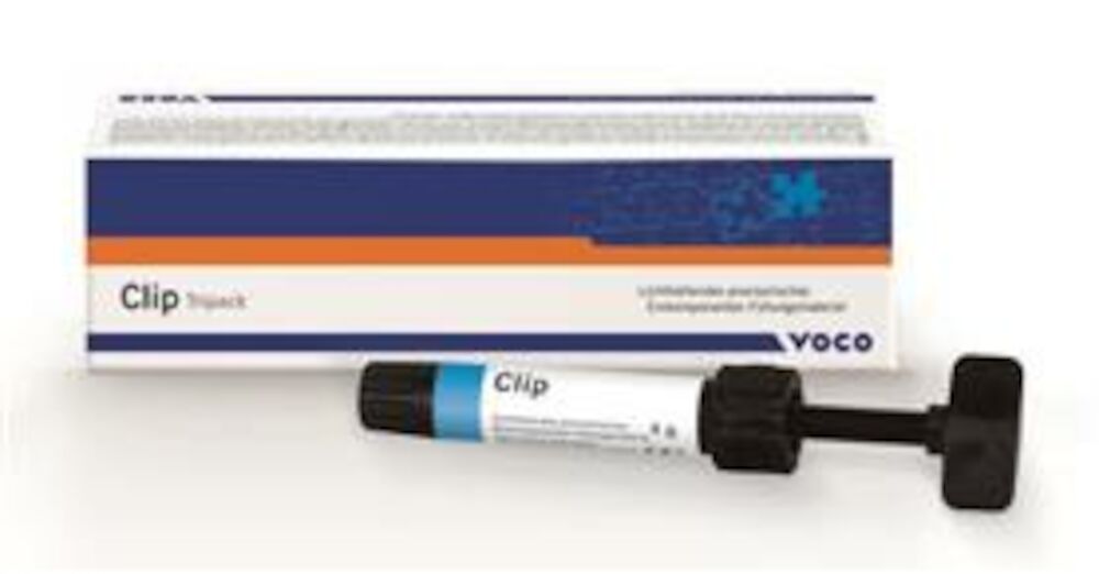 VoCo Clip LC midlertidig fylling, sprøyte 3 x 4 g — NO1