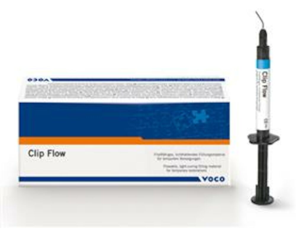 Voco Clip Flow LC midlertidig fylling, sprøyte 2 x 1.8 g — NO1