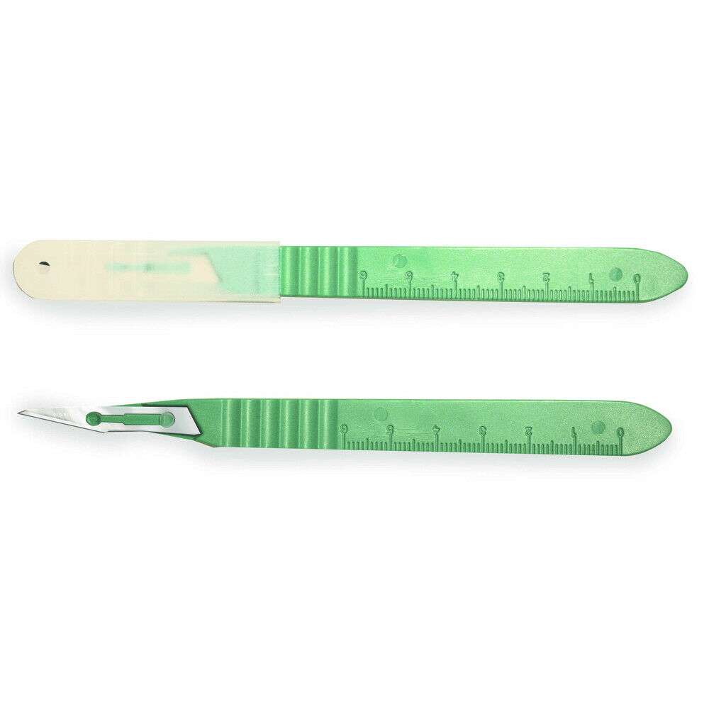 Medistock skalpell 15 m/skaft 1 x 10 stk — NO1