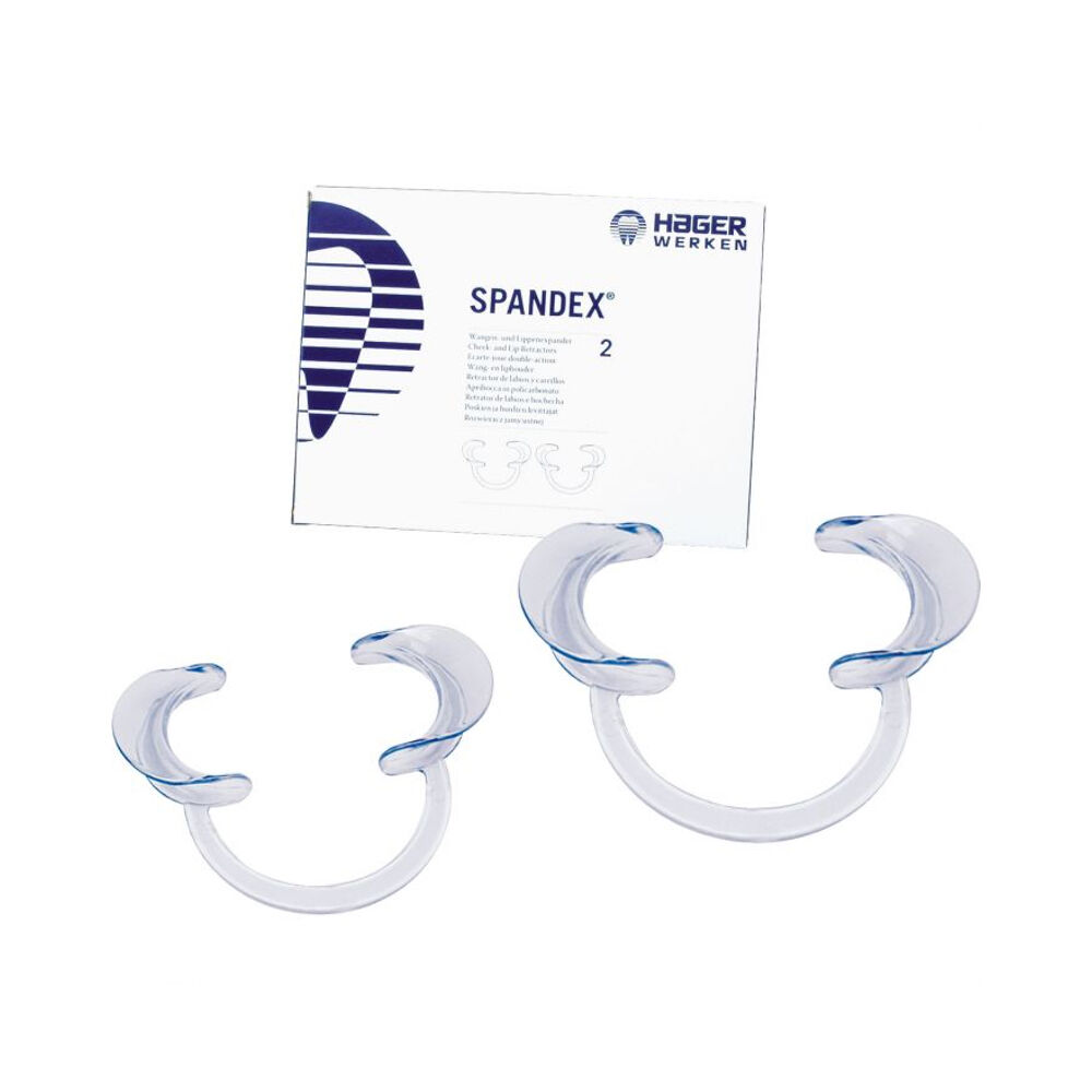 Hager Werken Spandex leppeholder Standard 1 x 2 stk — NO1
