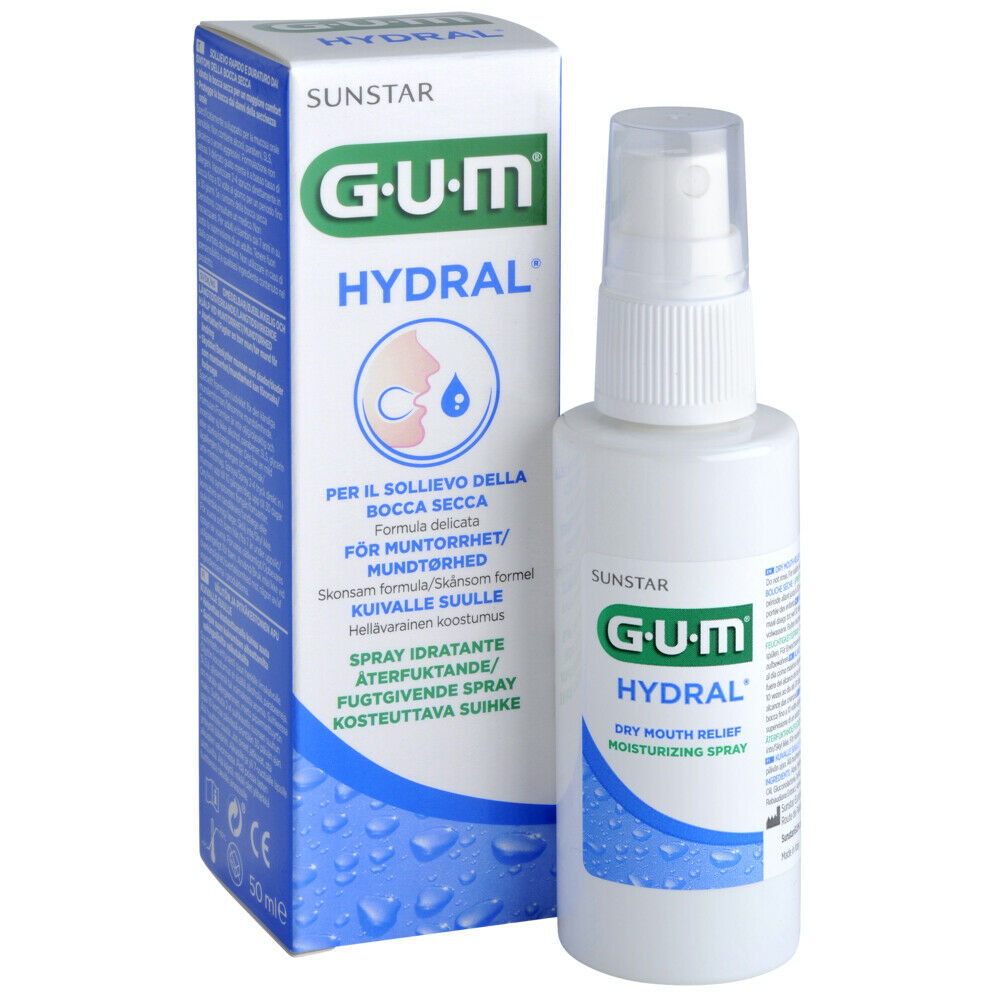 Sunstar GUM Hydral Spray 12 x 50 ml — NO1
