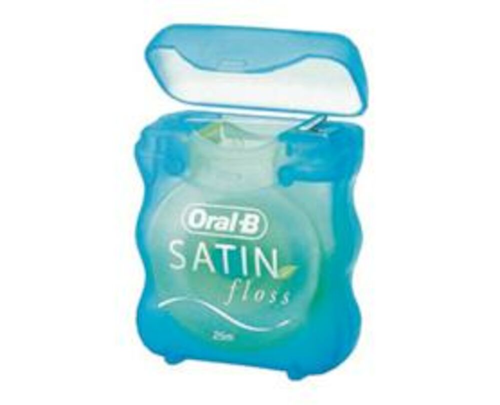 Oral-B Satin Floss tanntråd 25 meter 1 x 12 stk — NO1