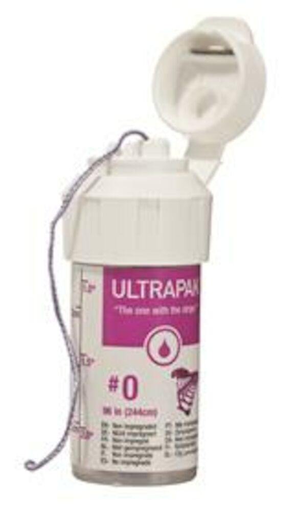 Ultradent Ultrapak CleanCut Cord #0 retraksjonstråd Lilla 1 x 2.44 m — NO1