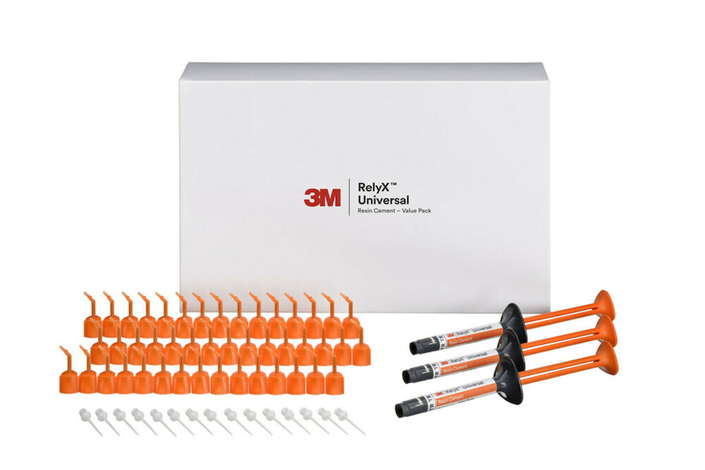 3M RelyX universal resin sement Value pack A1 3 x 3.4 g — NO1