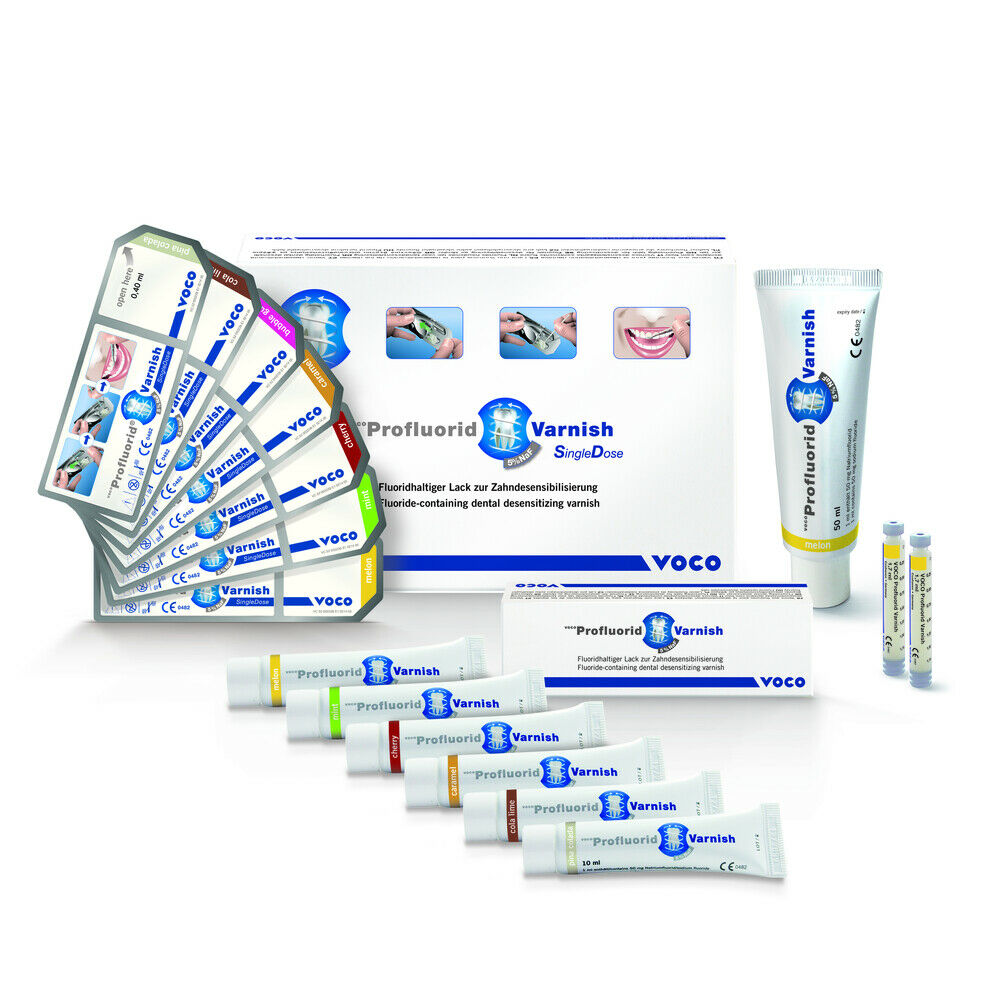 Voco Profluorid Varnish tube mixed fluorlakk 4 x 10 ml — NO1