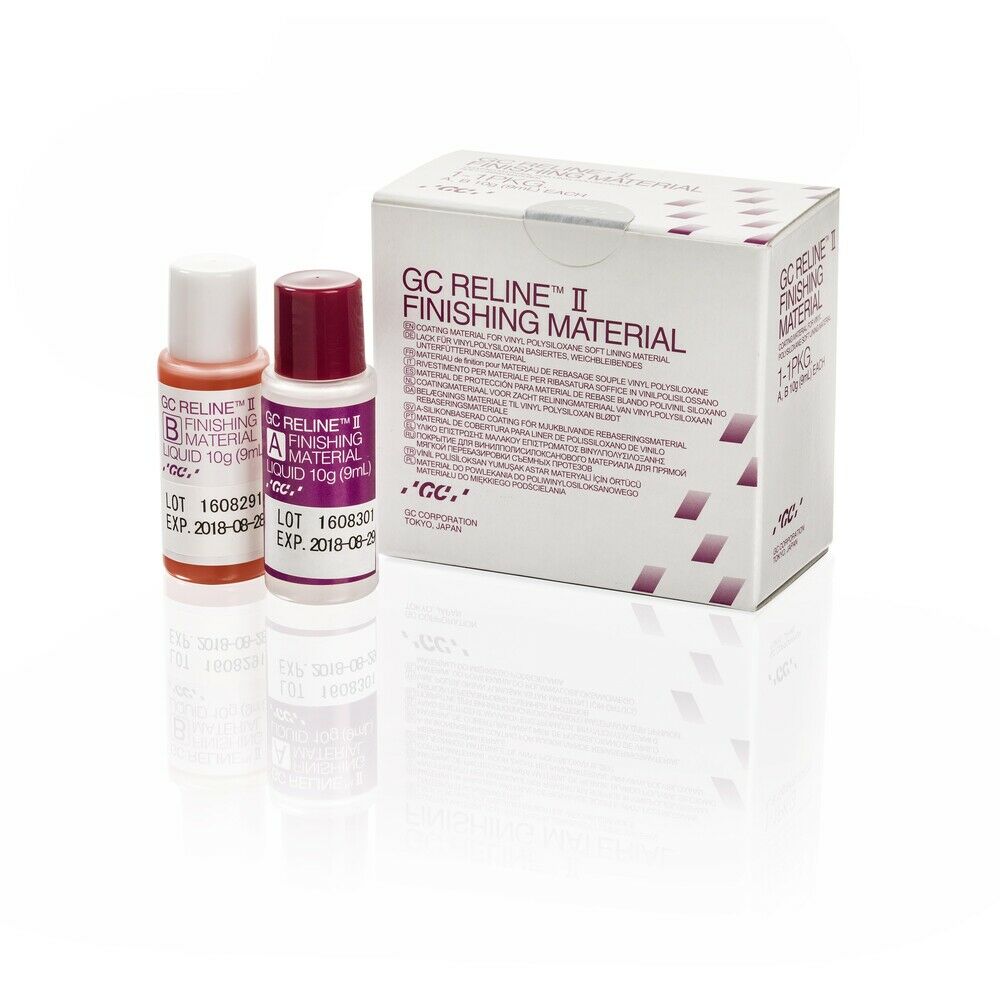 GC Reline II Finishing Material A + B flaske 1 x 1 pk — NO1